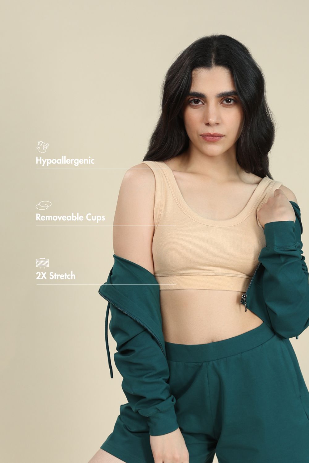 Bamboo Bra (Hazelnut) – CarbonTree