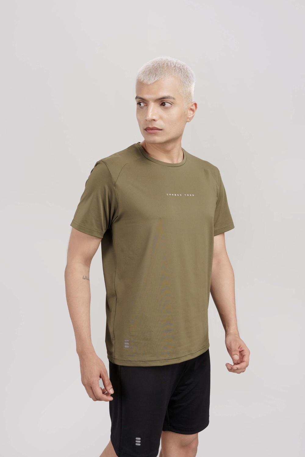 Men’s Bio Sports T-Shirt – EcoCiclo™ Biodegradable Polyester – CarbonTree